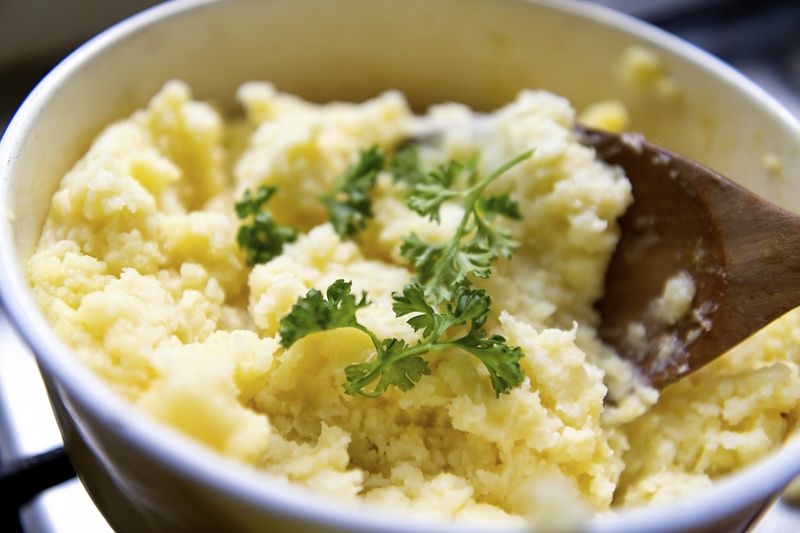 Potetmos med en vri | Creamy protein potetmos - Morimi